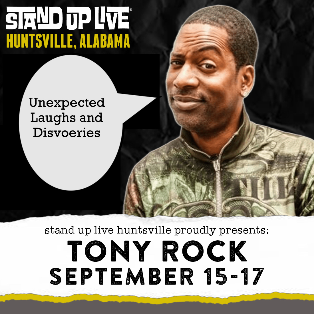 Meeting Tony Rock: A Night of Laughs and Discovery – Every Day Man